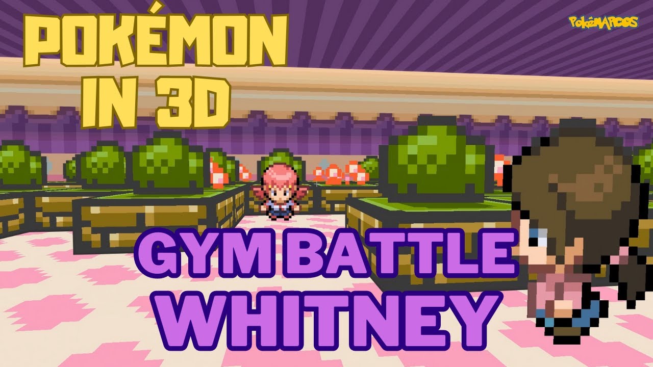 Gym battle vs Whitney - Pokémon in 3D - YouTube