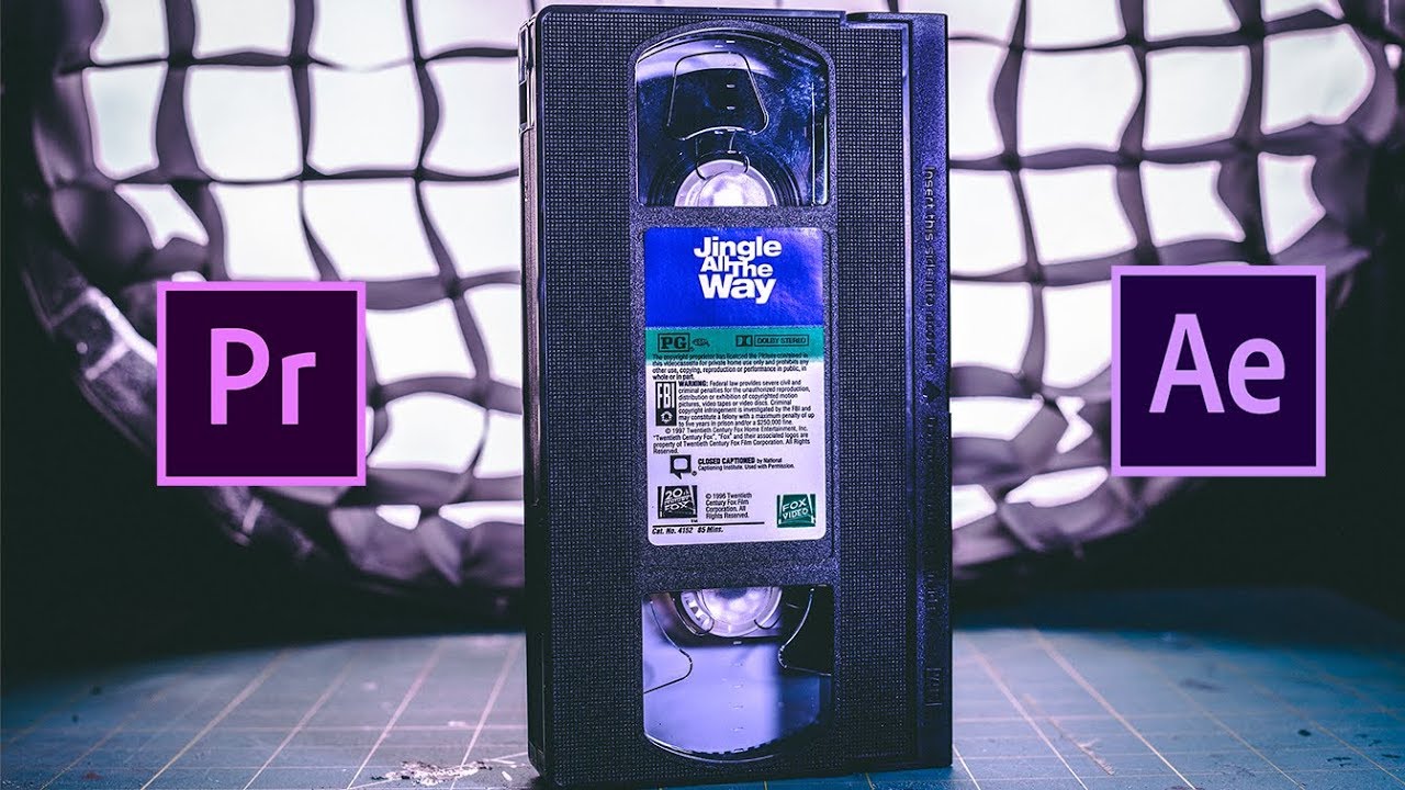 The VHS Effect The REAL Way | Using Roxio - YouTube