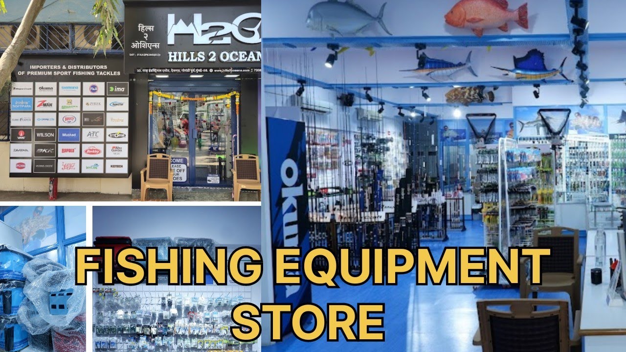 H20 FISHING EQUIPMENT VLOG - YouTube