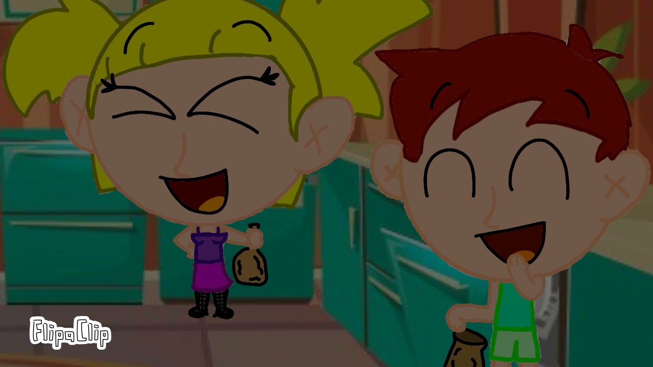 Jebisha accindentaly throw a box of cocoa on lex's head while robbing ...