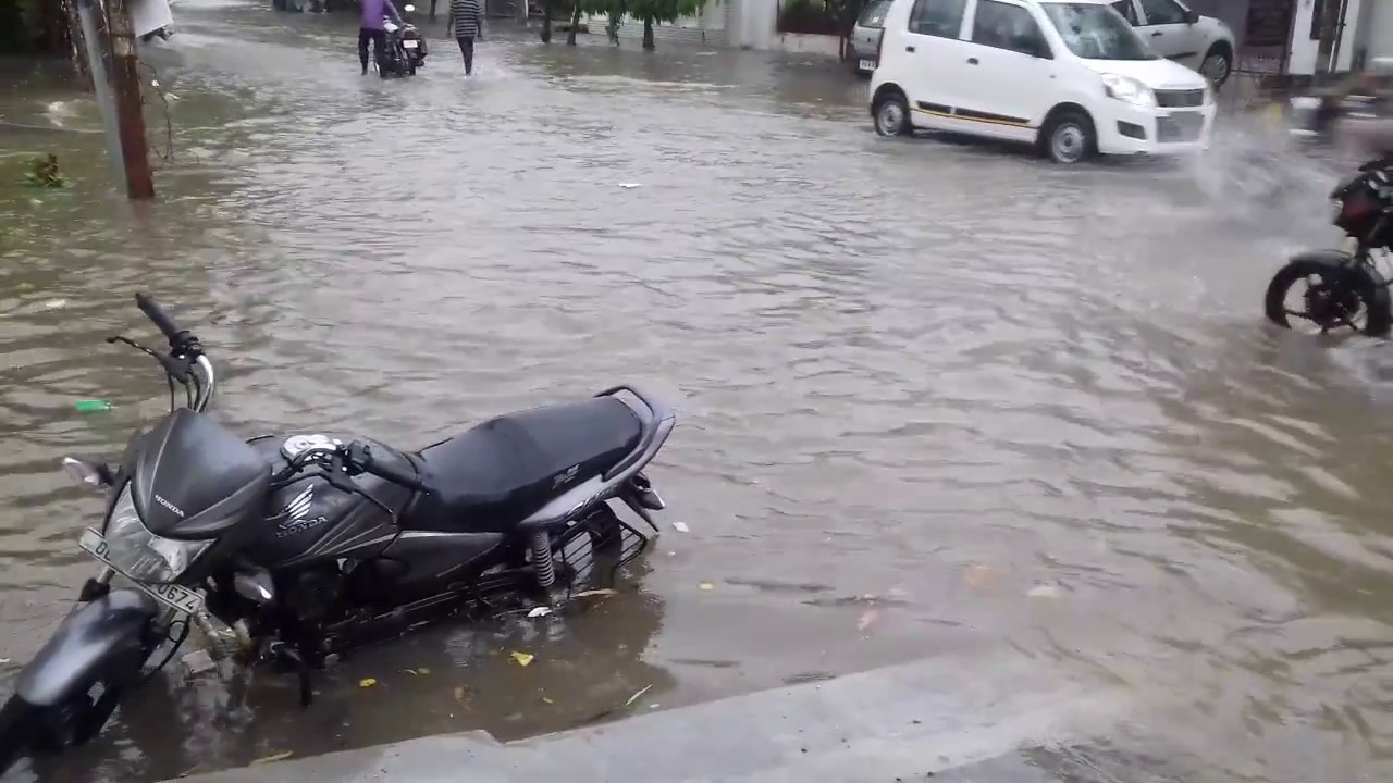 TODAY LUCKNOW RAIN DAY Extreme Thunderstorm With Strong Winds And Heavy ...