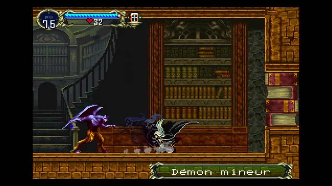 Castlevania SOTN - STYLISH FIGHT -Lesser Demon (no weapons/spells ...