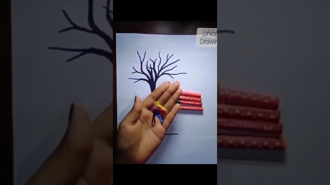 #easy_tree_drawing_with_crayons - YouTube