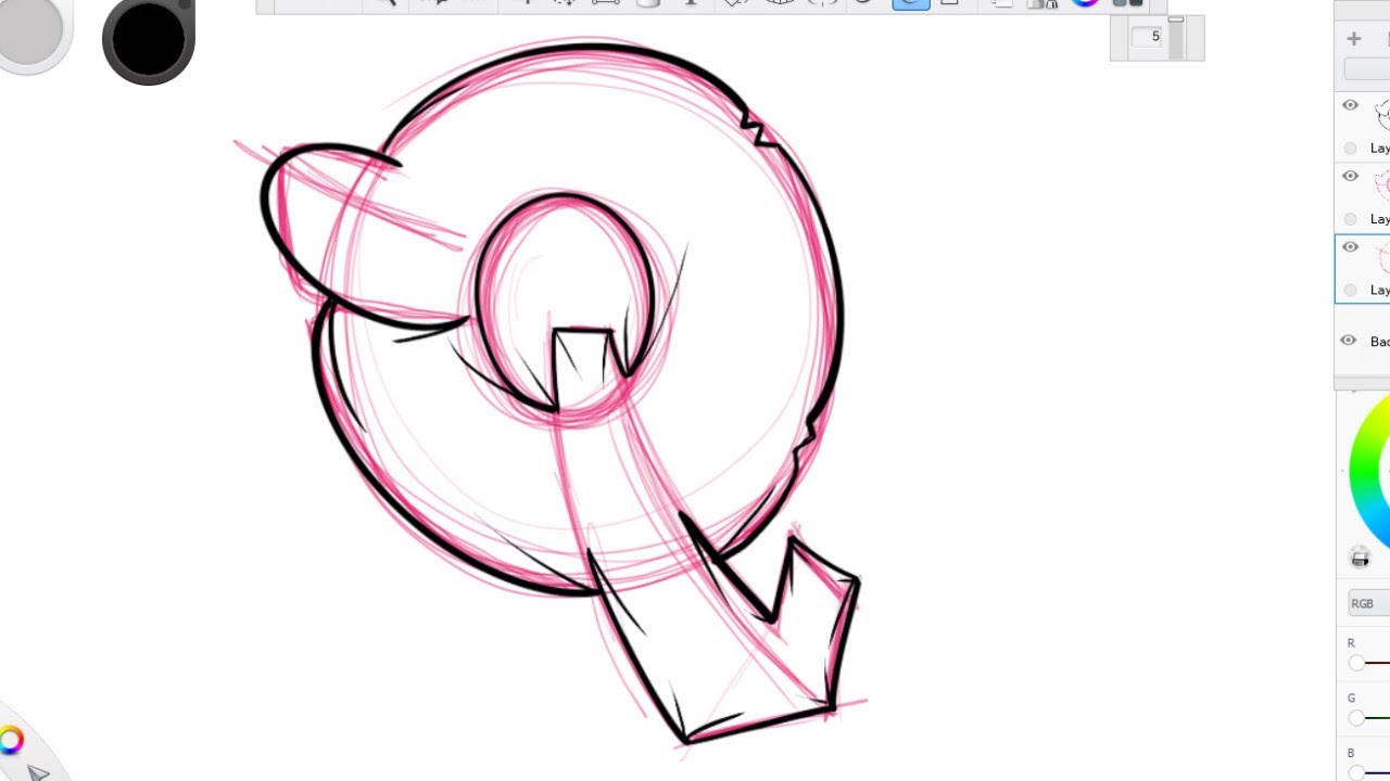 How to Graffiti Letter Q, #2 Graffiti ALPHABET FROM A TO Z - YouTube