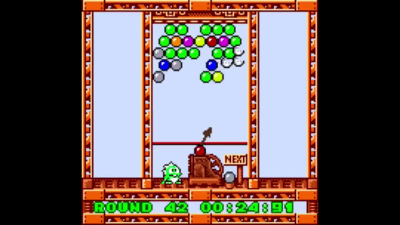 Puzzle Bobble Mini: Puzzle [Round 42] (Neo Geo Pocket Color Emulated ...