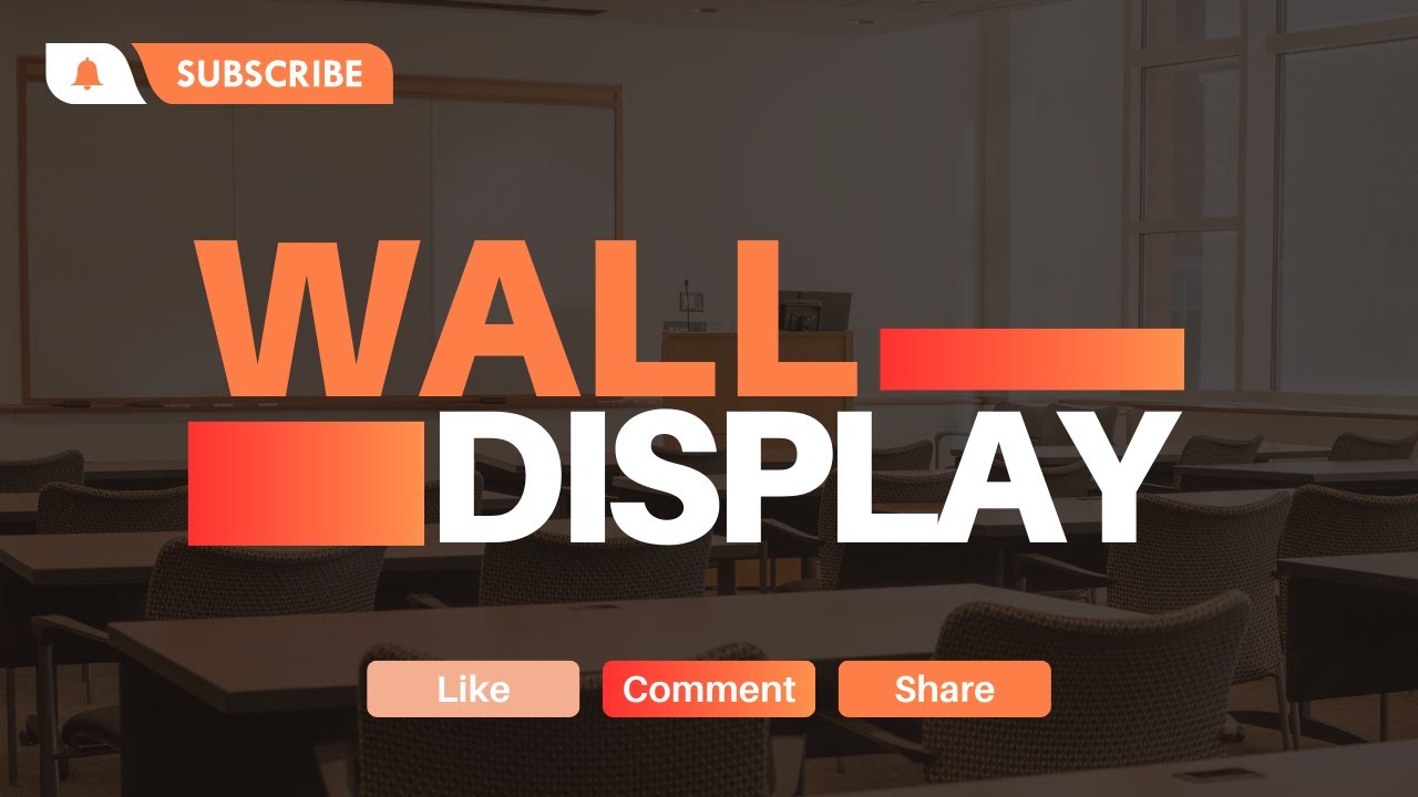 WALL DISPLAY || Non-Digital Tools _ TTL 1 - YouTube