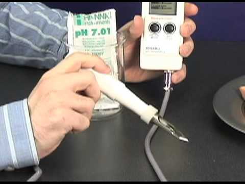 HI99163: Portable HACCP Compliant pH Meter for Meat - YouTube