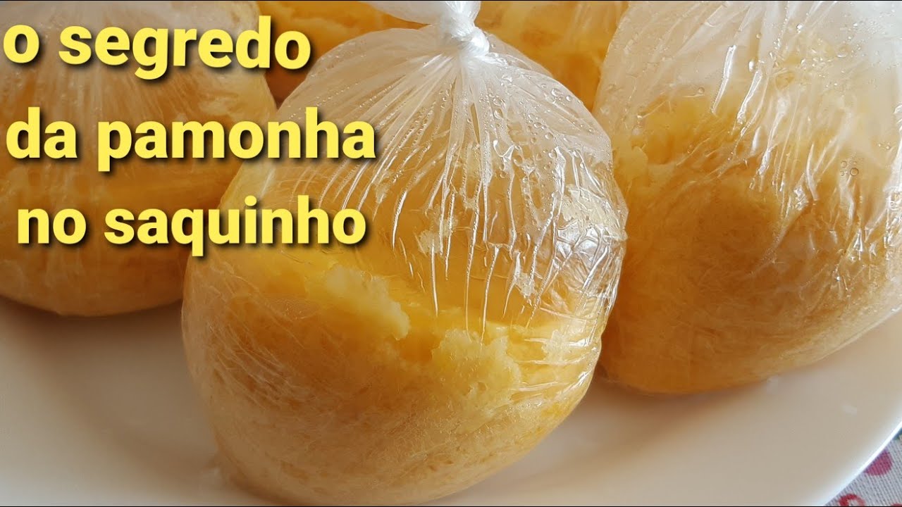 segredo revelado da pamonha no saquinho, faça sem errar - YouTube