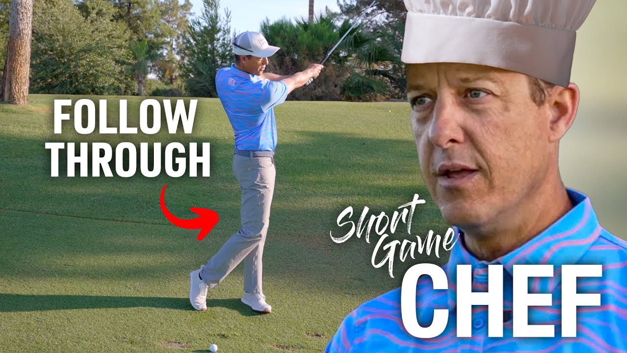 Need lower ball flight with your wedges? Try this follow through ...