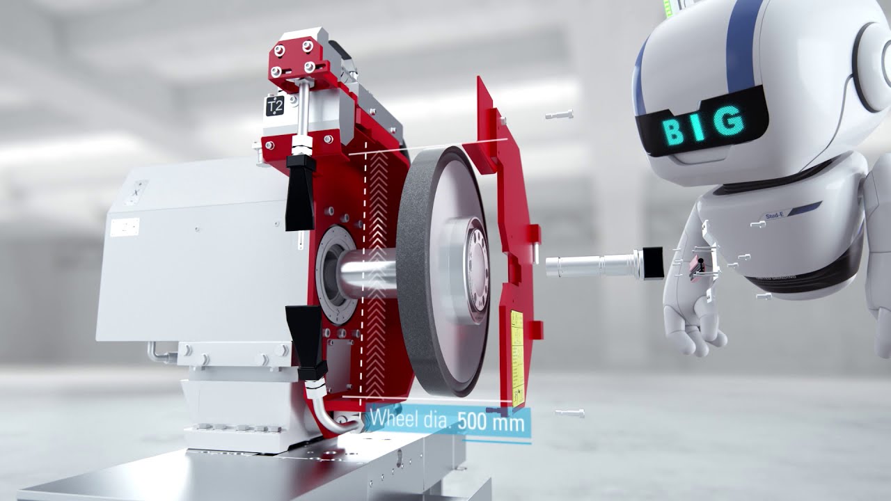 Studer S11 CNC Cylindrical Grinder by United Grinding - YouTube