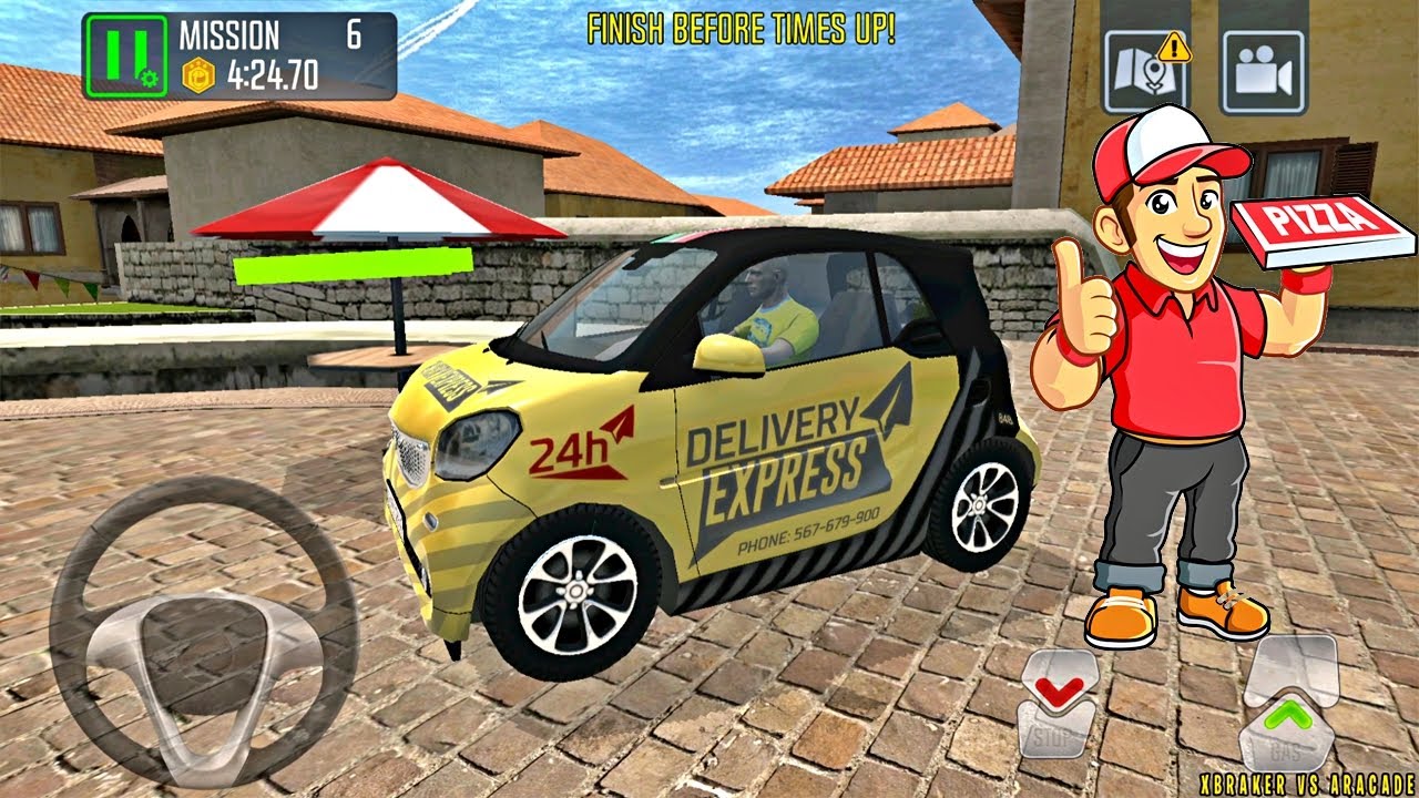 Smart Car Pizza Delivery - Pizza Delivery: Driving Simulator - New ...