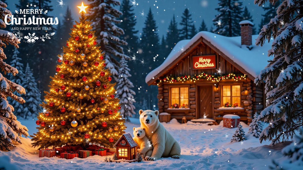 Relaxing Music Christmas🎅Quiet and Comfortable Instrumental Music🎄 ...