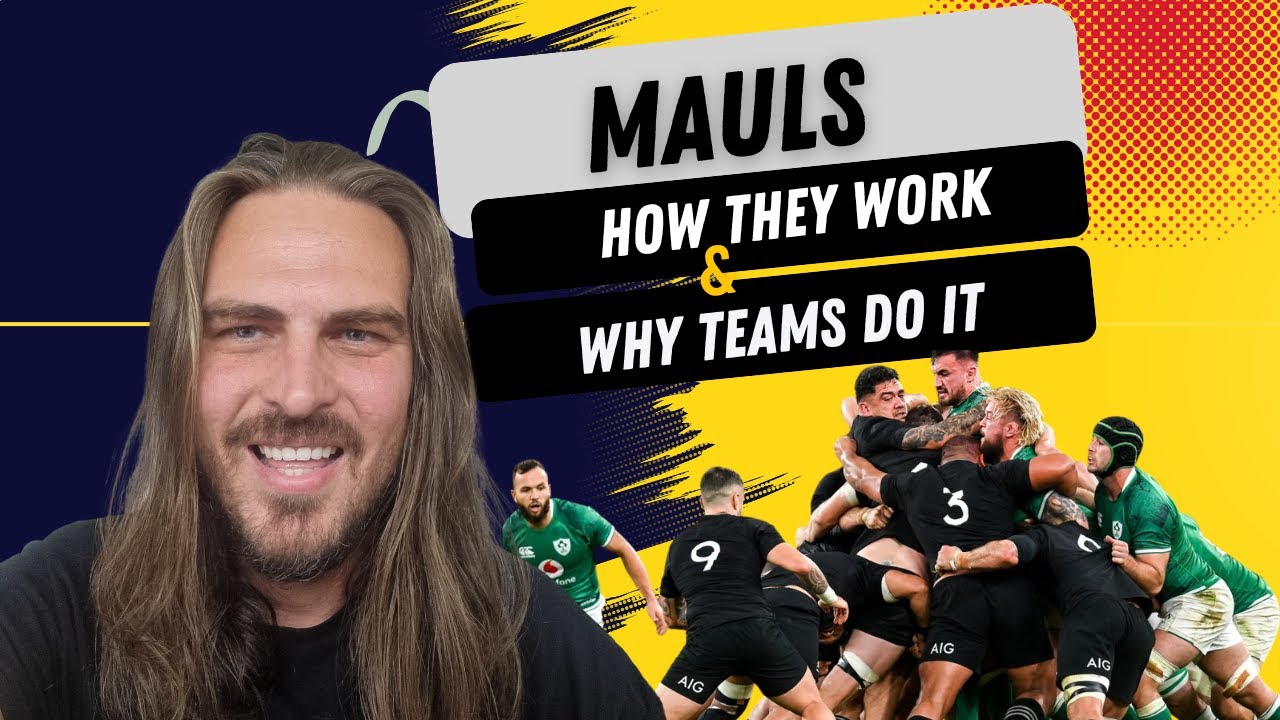 Rugby 101: Lineouts - How do they work & Why teams use it. - YouTube