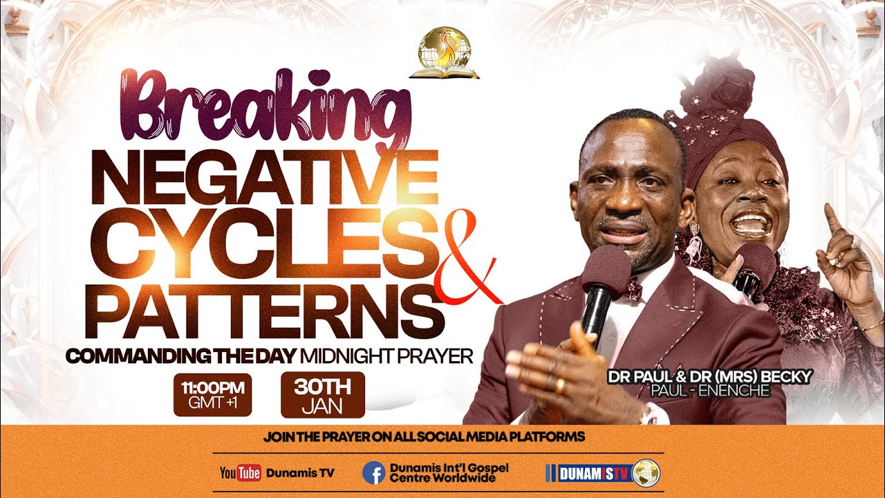 COMMANDING THE DAY || BREAKING NEGATIVE CYCLES AND PATTERNS-REBROADCAST ...