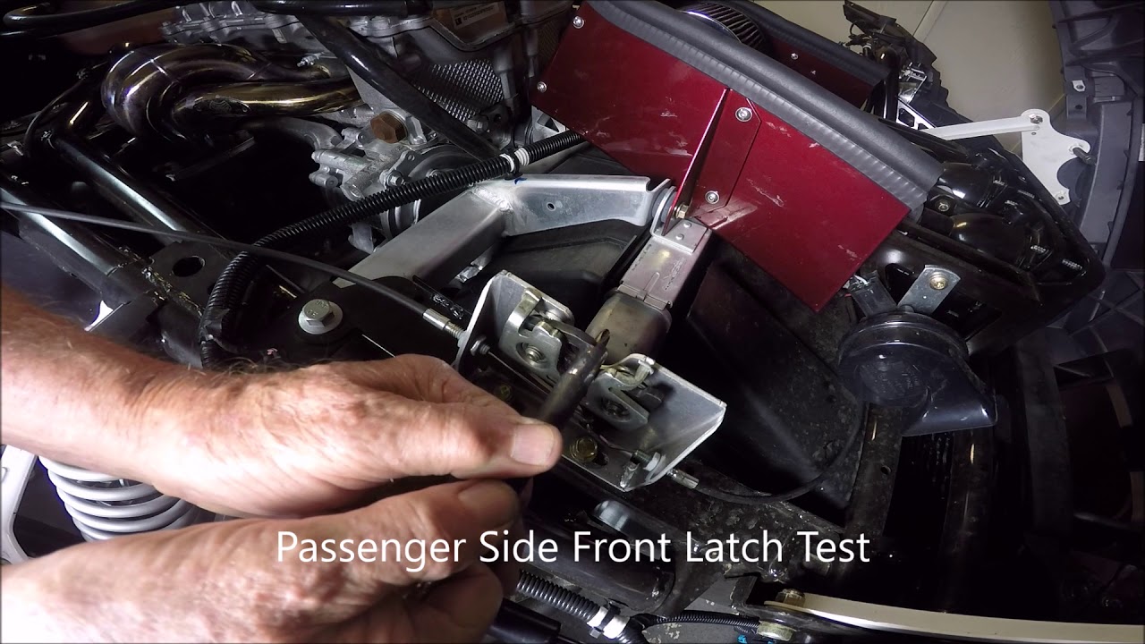 Slingshot Hood Latching System Testing Procedure - YouTube