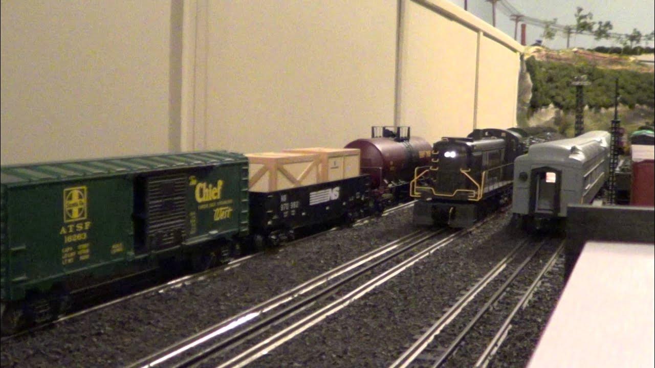 PRR Atlas RSD-4 #8446 - MTH PS2 Upgrade from TMCC - Yard Duty - YouTube