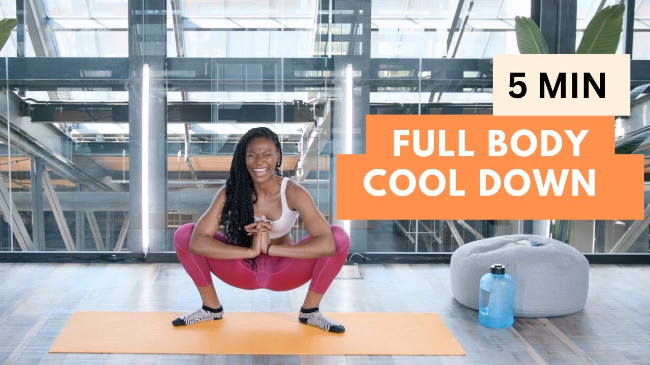 5 min POST WORKOUT STRETCH🔥 FULL BODY COOL DOWN 🔥 - YouTube