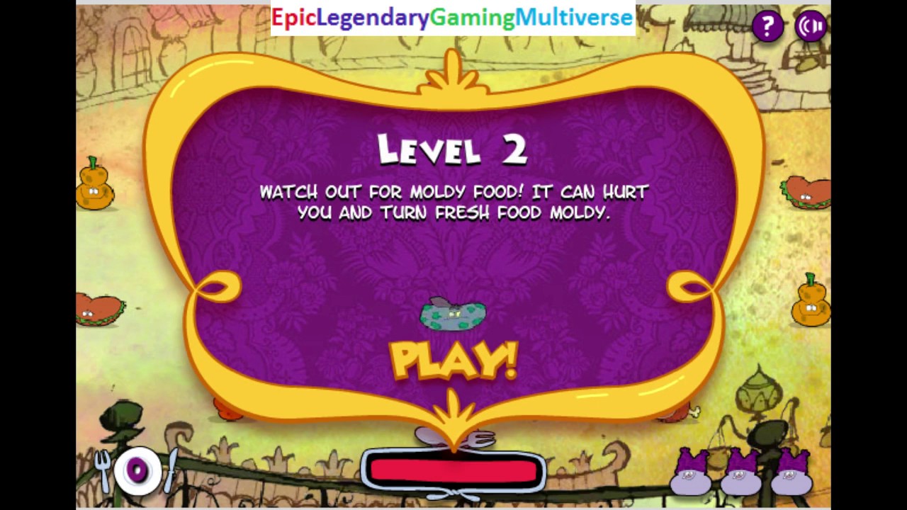 Chowder Mold Rush Levels 1-2 WalkThrough Gameplay - Completing Levels 1-2 - YouTube