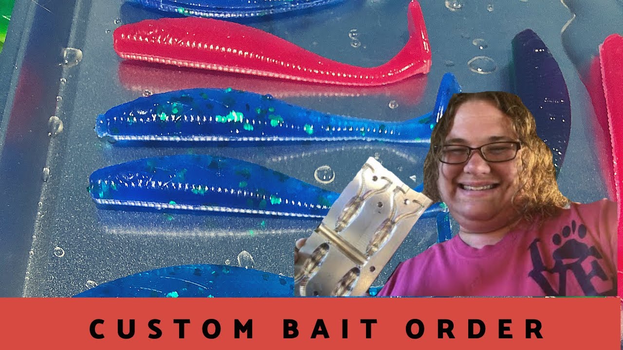 making Custom fishing bait livestream - YouTube
