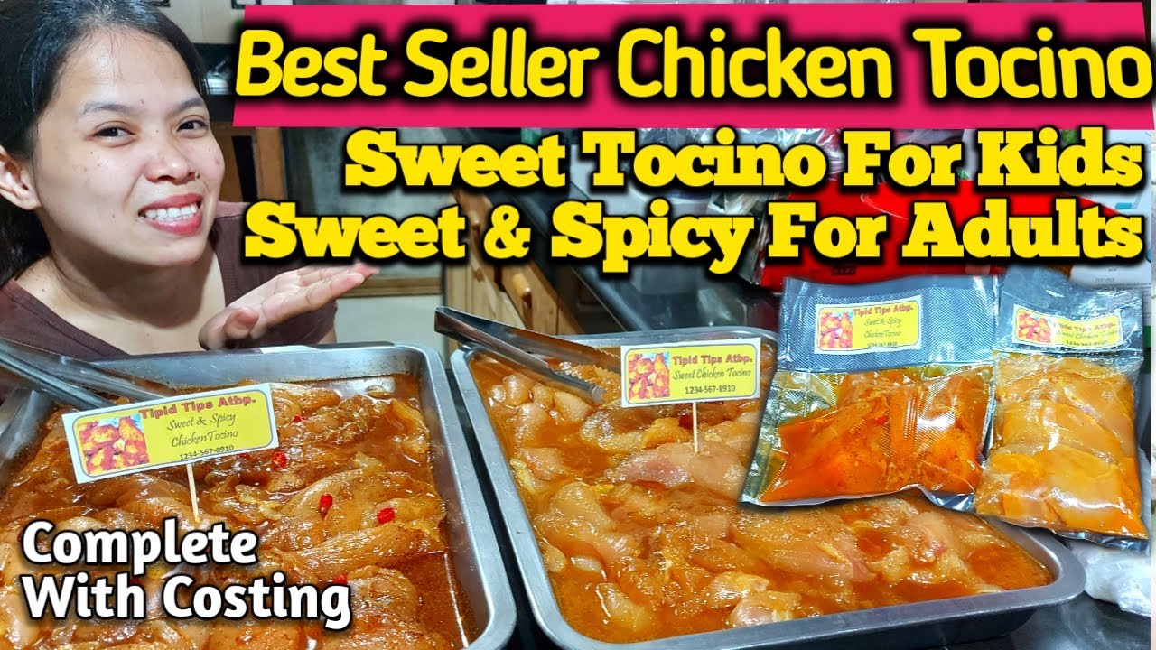 Homemade Chicken Tocino Pangnegosyo Recipe Mga Paraan at Tips Paano i ...