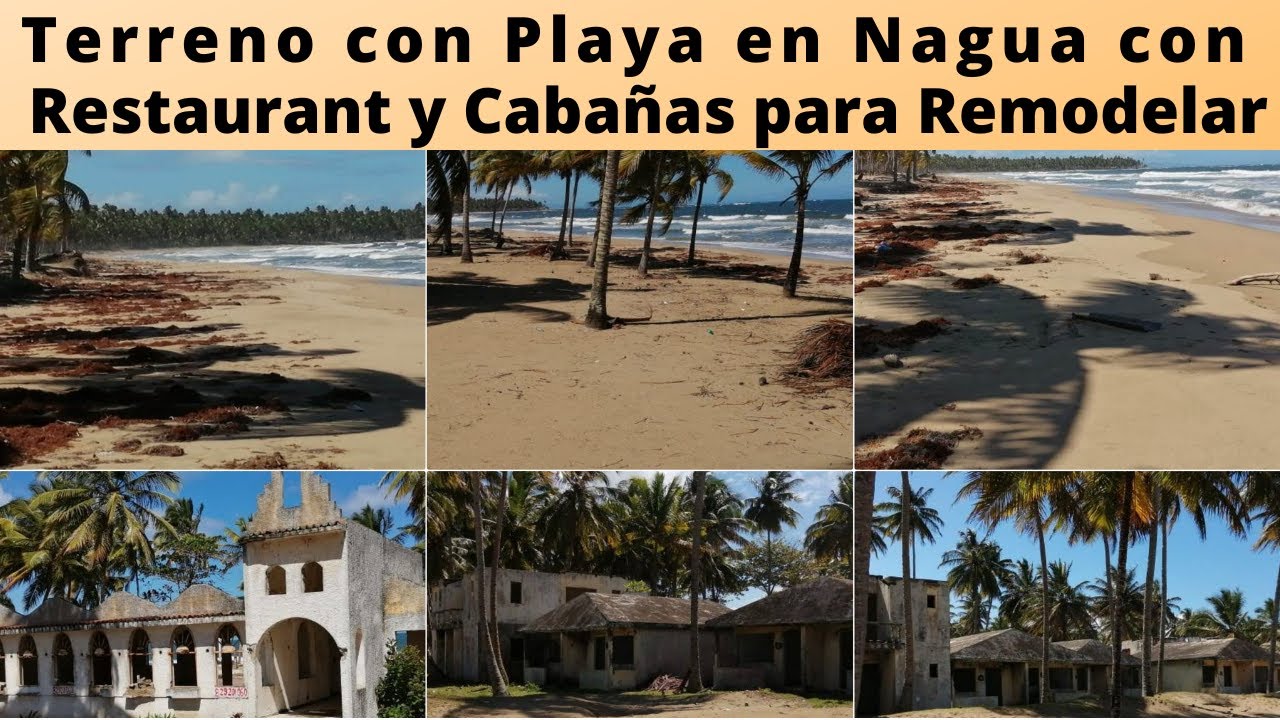 Venta De Solar Frente A La Playa De Nagua Con 6908 Mts Venta De Terreno Frente A La Playa De