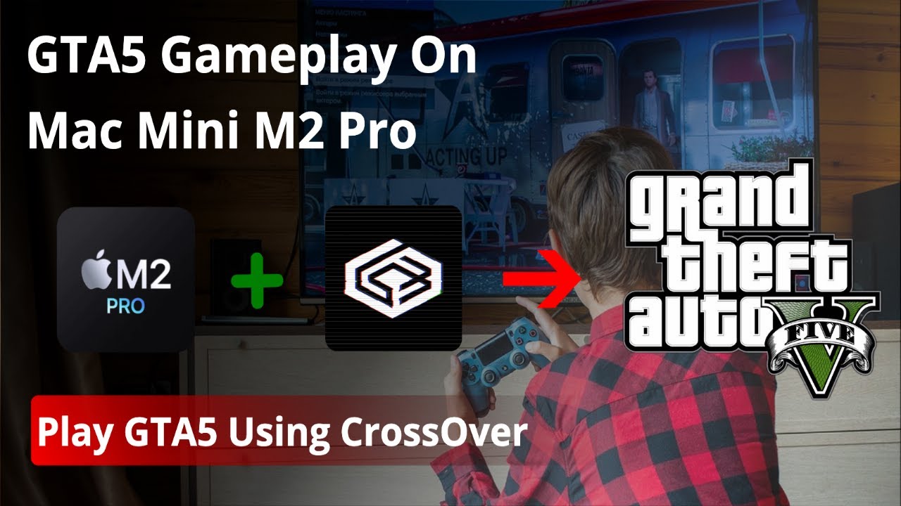 GTA 5 on Mac M2 using CrossOver 24👌 | CrossOver Gaming 🎮 2024 - YouTube