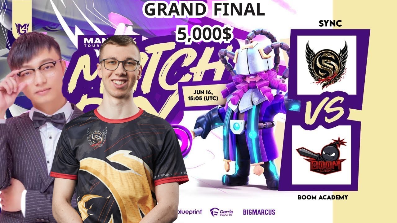 SYNC vs BOOM ACADEMY (GRAND FINAL) | Clash of clans - YouTube