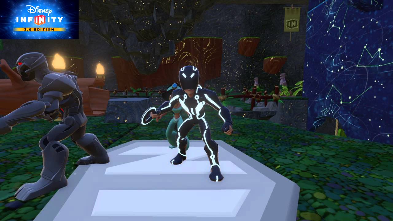 Disney Infinity 3.0 | Flynn's Arcade - Infection Tag (Sam Flynn) - YouTube