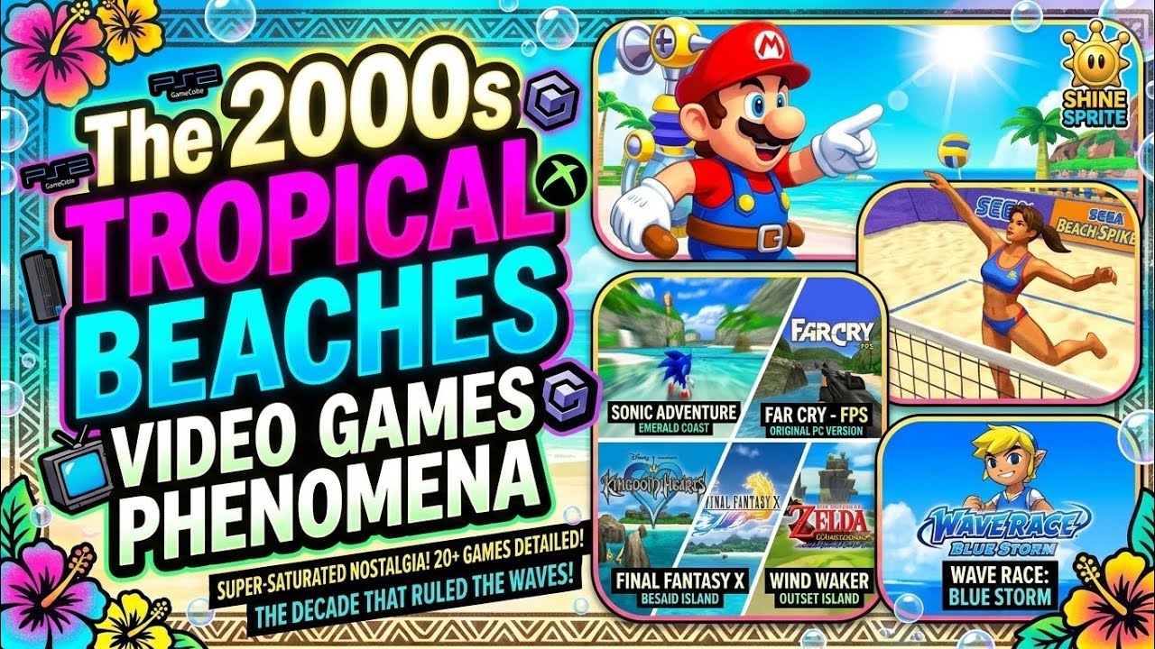 The 2000s Tropical Beach Video Games Phenomena - YouTube