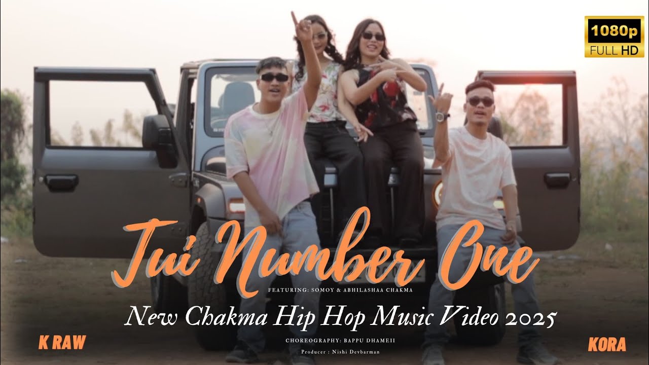 Tui Number One||Chakma New Mv|| kora ft.Kraw|| Hip hop|| 2025 - YouTube