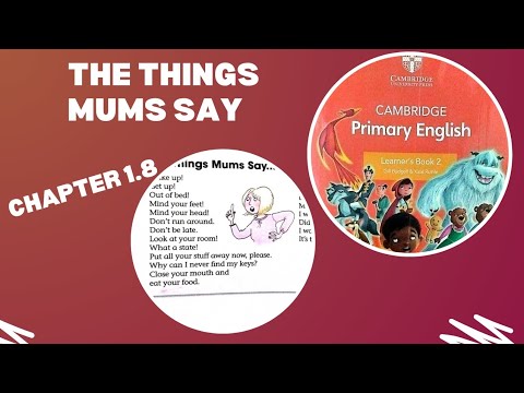 The Things Mums Say Chapter 1.8 | Cambridge English Class 2 - YouTube