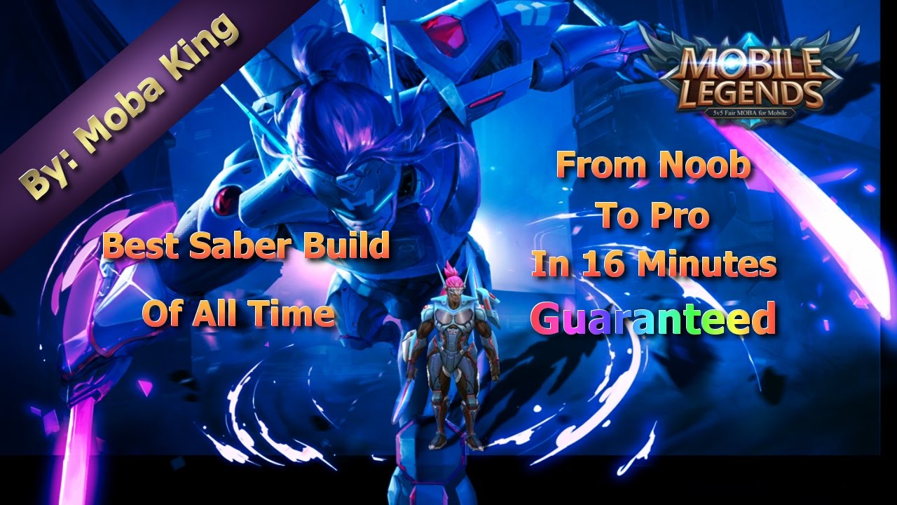 Mobile Legends Best Saber Build Of All Time | Unbeatable Guide - YouTube