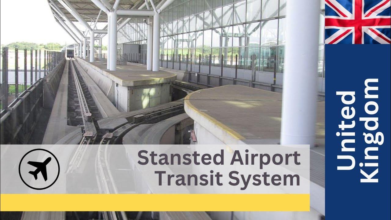London Stansted Airport (STN) Transit / People Mover - YouTube