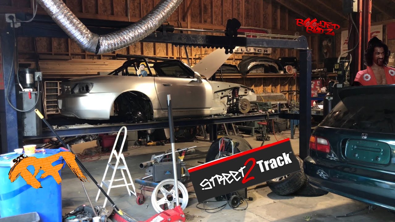 SHO’NUFF we are building some suspension for the 1100hp S2000 - YouTube