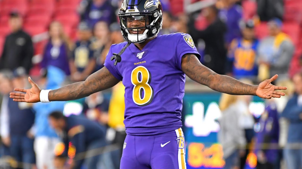 Lamar Jackson highlights vs rams - YouTube