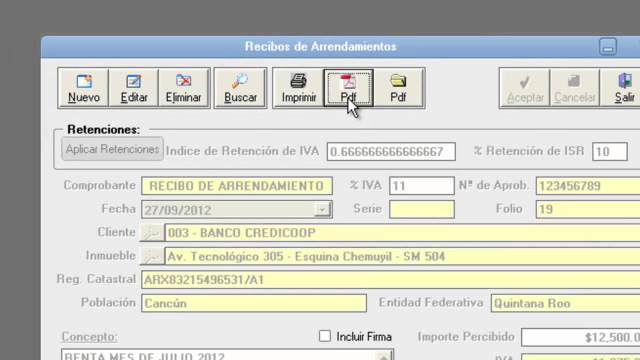 Como Llenar Un Recibo De Arrendamiento