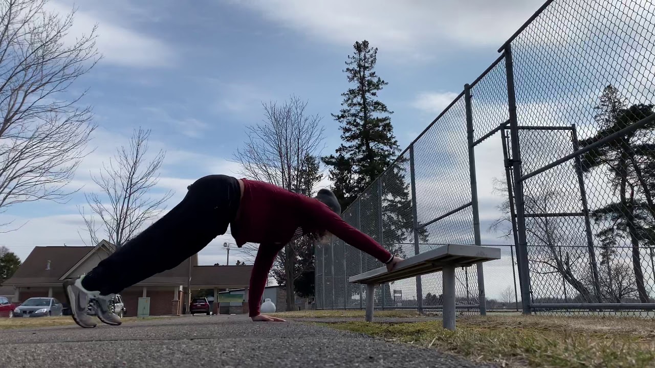 Exercise Index: Depth Drop Plyo Push Up - YouTube