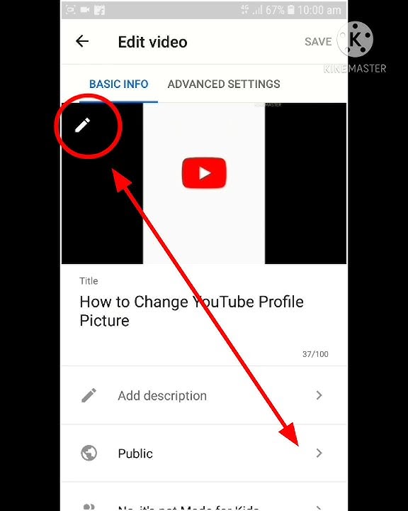 How to change youtube thumbnail - YouTube