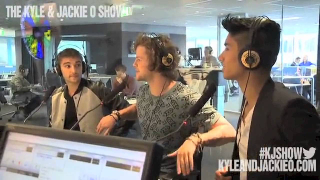 The Wanted - Kyle and Jackie O Interview - YouTube