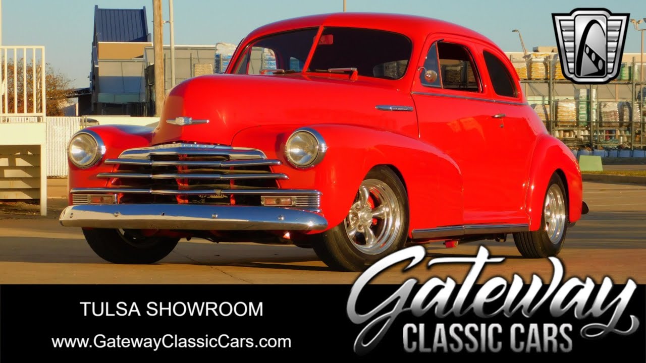 1947 Chevrolet Stylemaster #268 TUL Gateway Classic Cars Of Tulsa - YouTube