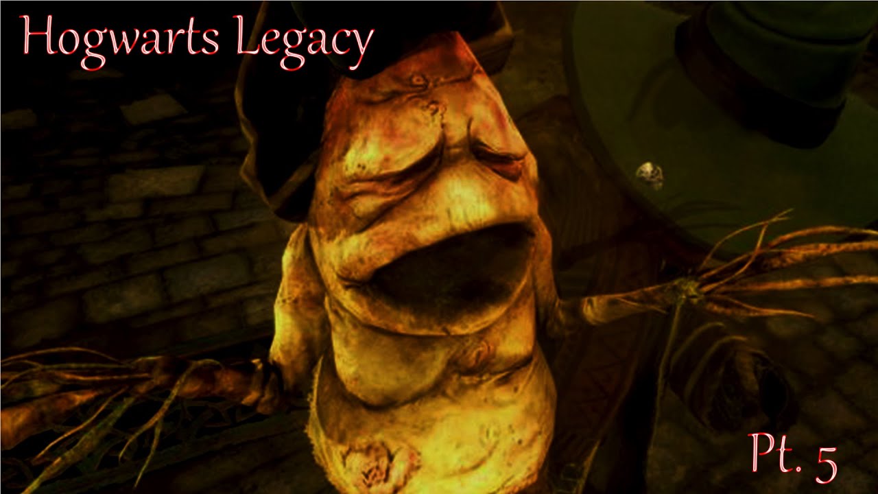 Ms. Garlic! | Hogwarts Legacy Playthrough part 4 - YouTube
