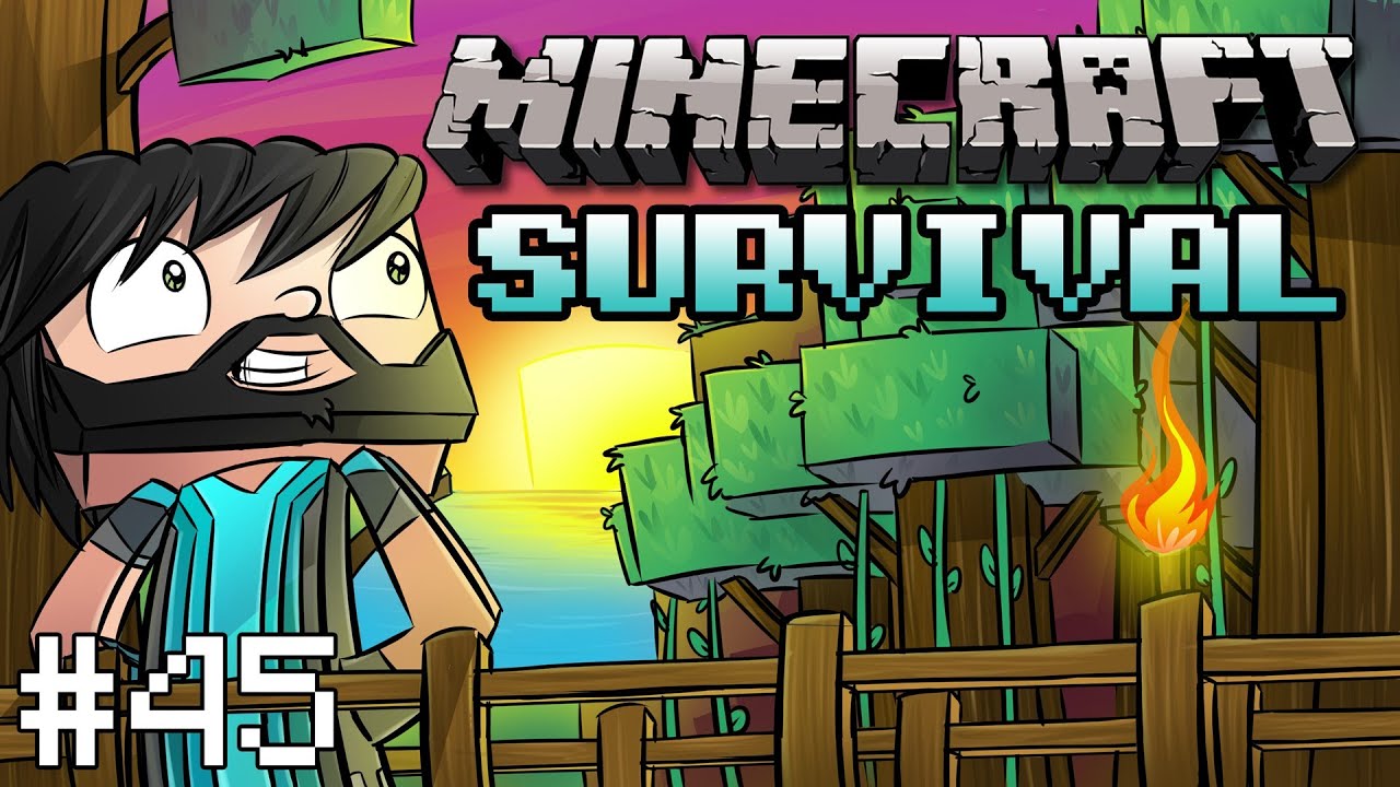 Minecraft: Survival - Part 45 - Kidnapping Villagers - YouTube