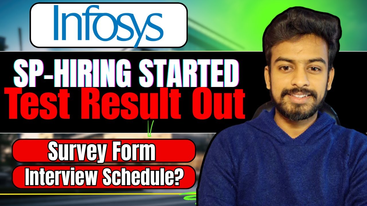 Infosys SP Hiring Started | Test Result | Biggest Process Started ...