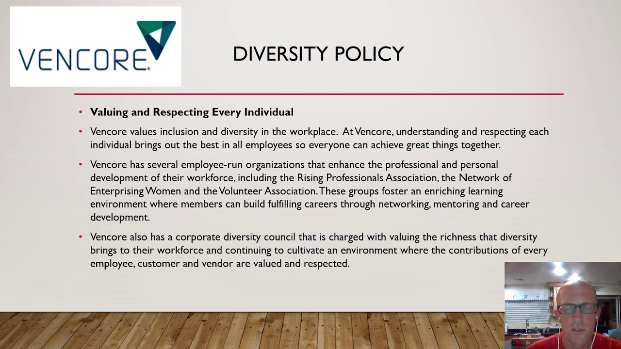 Diversity at Vencore Caudle - YouTube