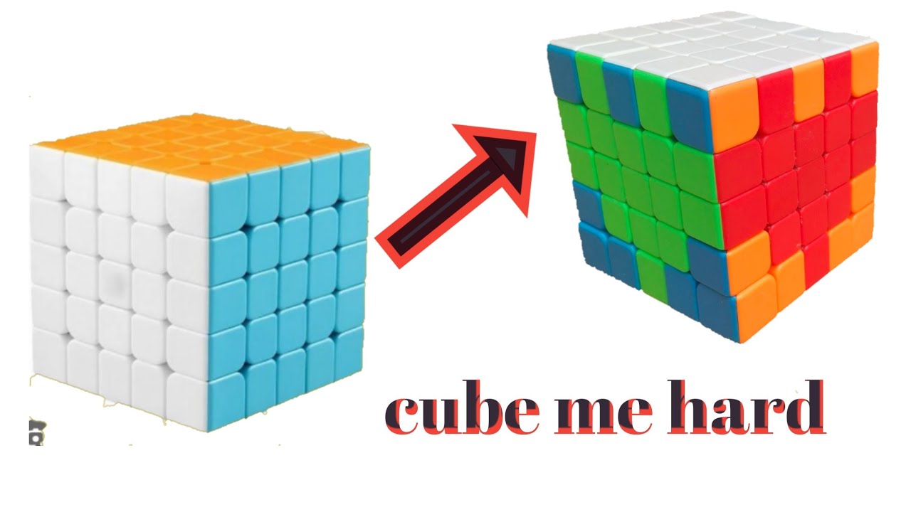 5y5 cube me hard | cube me Dil ️ ||hard 5x5x5 cube - YouTube