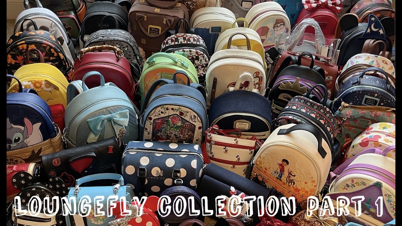 My Disney Loungefly Collection! Part 1 - YouTube