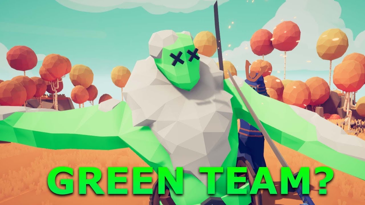 GREEN TEAM? | Totally Accurate Battle Simulator Modded - YouTube