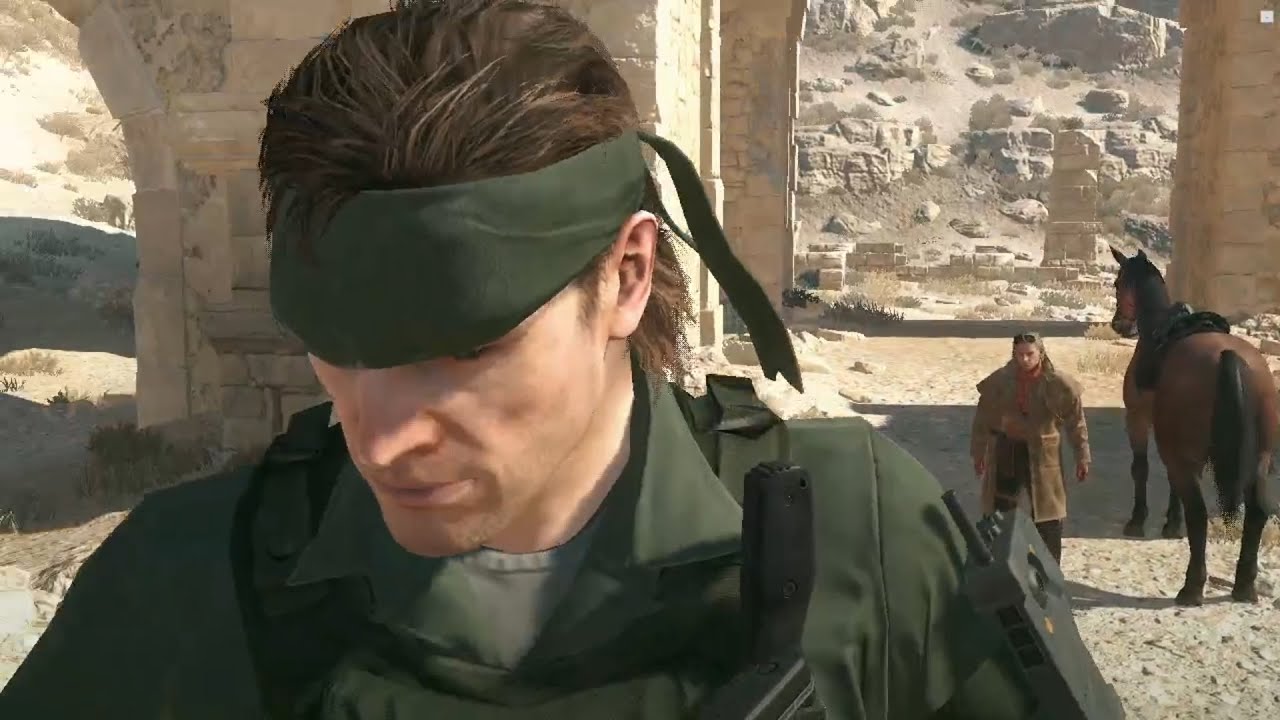 Solid Snake Mod MGSV David Hayter's Voice Too (different sorte rep ...
