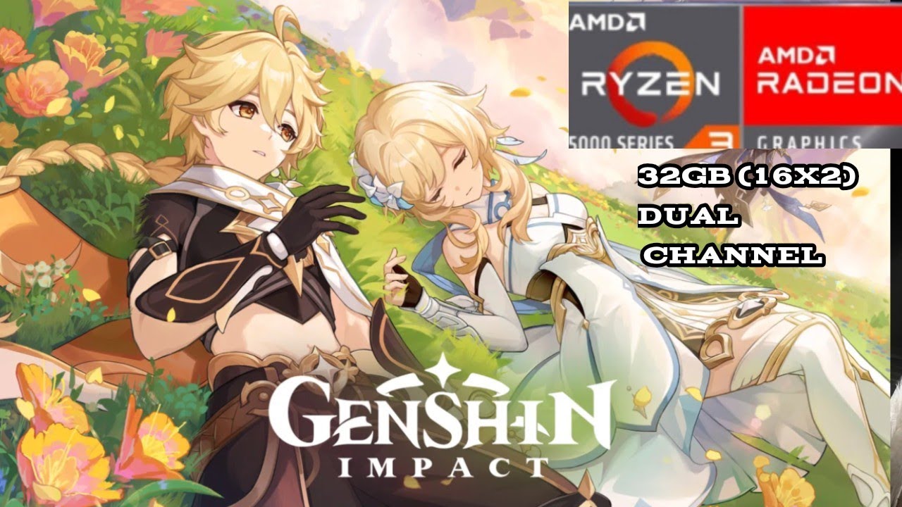 Genshin Impact Ryzen 3 5300U Gaming Test 2025 - YouTube