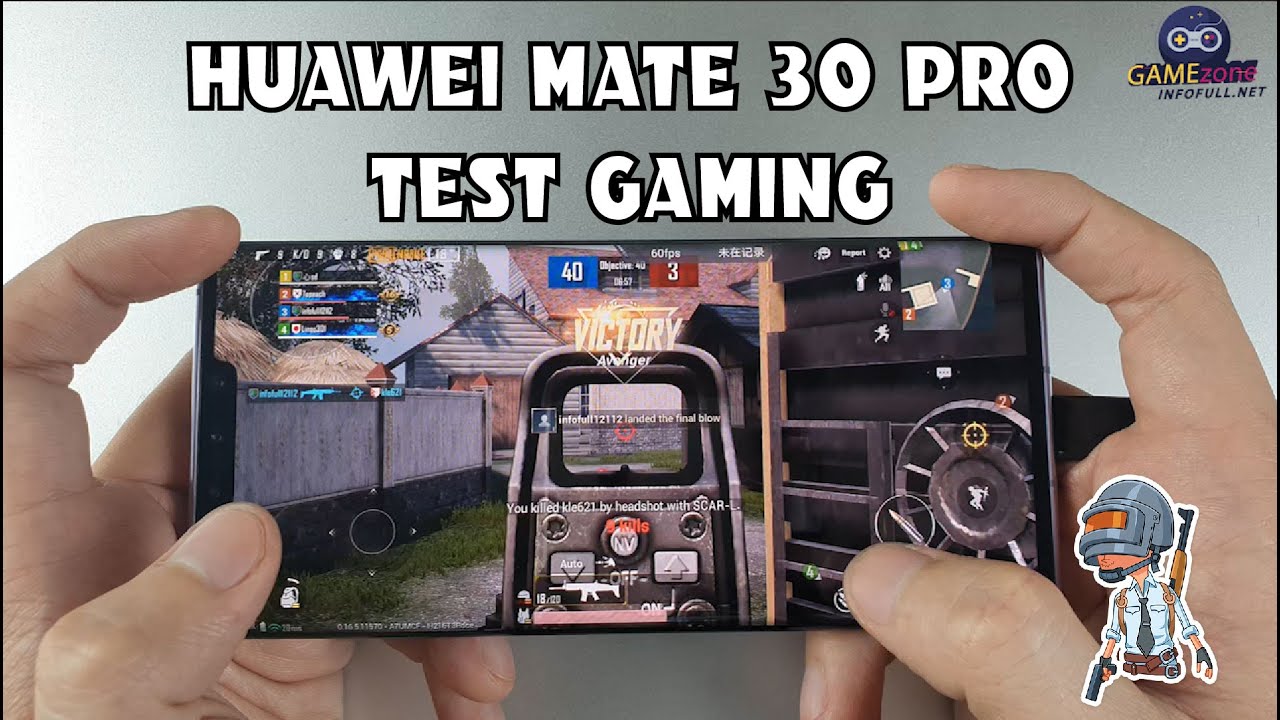 Huawei Mate 30 Pro test game PUBG Mobile - YouTube